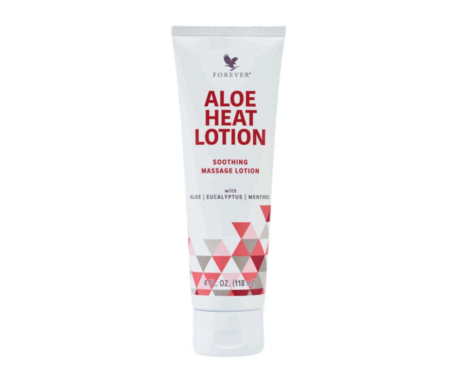 Aloe Heat Lotion Forever - Alívio Muscular com Aloe Vera e Mentol
